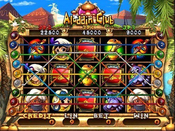 Aladdin Club slot game board/casino PCB for slot arcade game cabinet ...