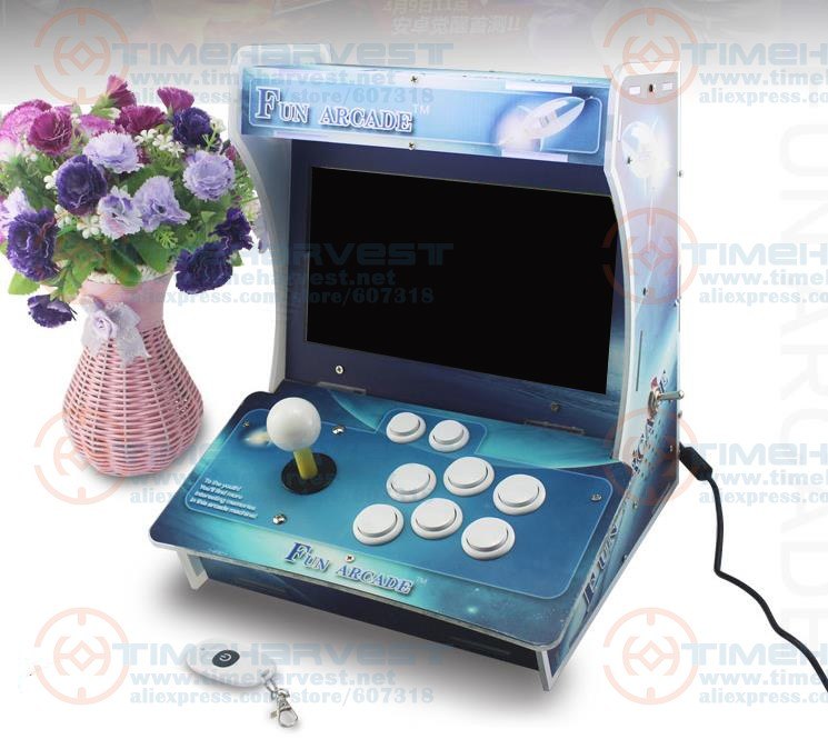 Mini Bartop Arcade Maschine 1 Players 10" LCD Table Top Video Game ...