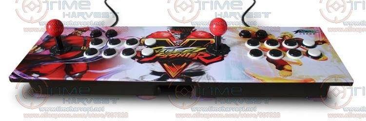 Zero Delay Arcade USB Joystick 2 player Fighting Game console with ...