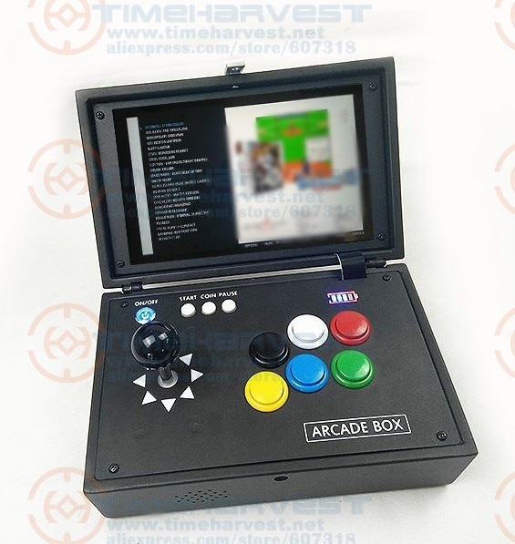 Raspberry Pi 3B+ 10 Inch LCD Video Game Console Includes 14K Games ...