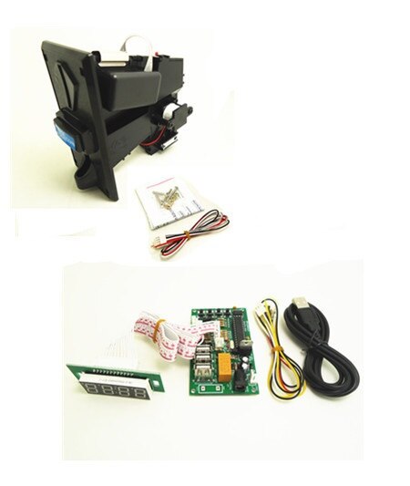 Coin operated USB timer control kit set with coin selector timer board ...