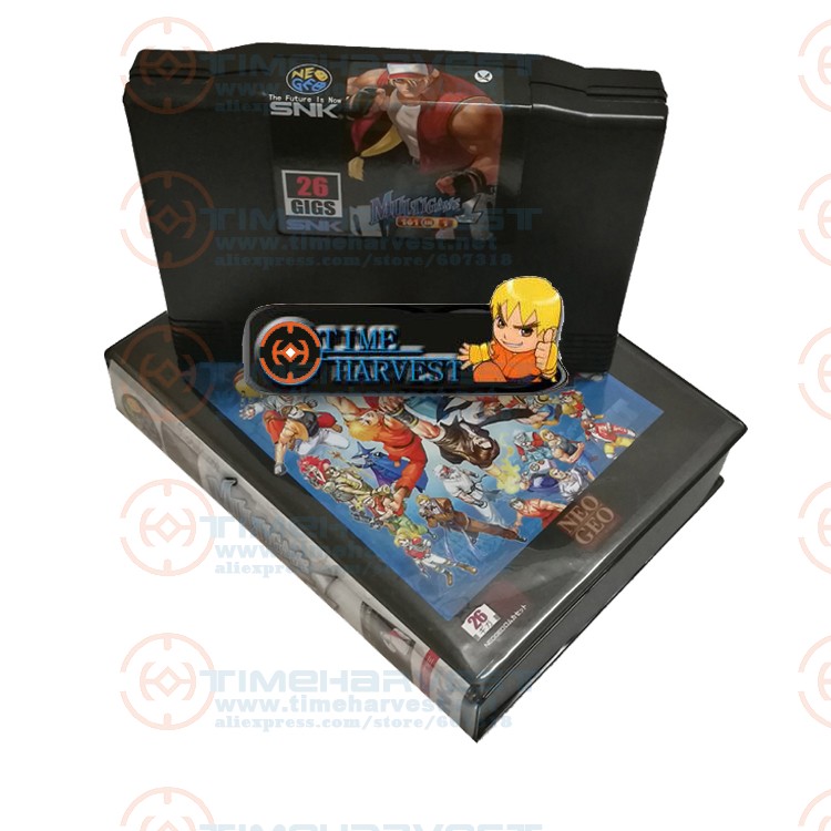 New Version Arcade Cassette 161 in 1 NEO GEO AES multi games Cartridge ...