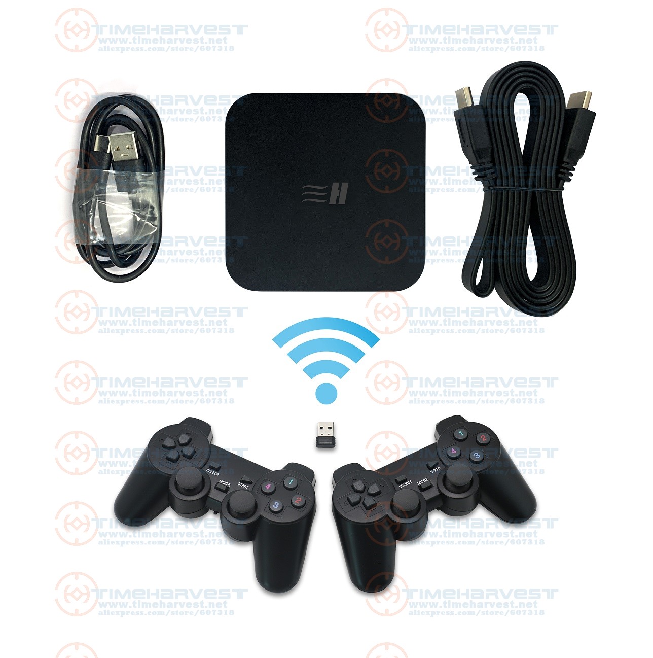 Pand-ora Box DX 3000 in 1 Wired Gamepad Set / Wireless Gamepad Set 2 ...