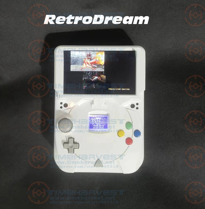 New Version DreamShell Handheld Console Modified DC motherboard ...